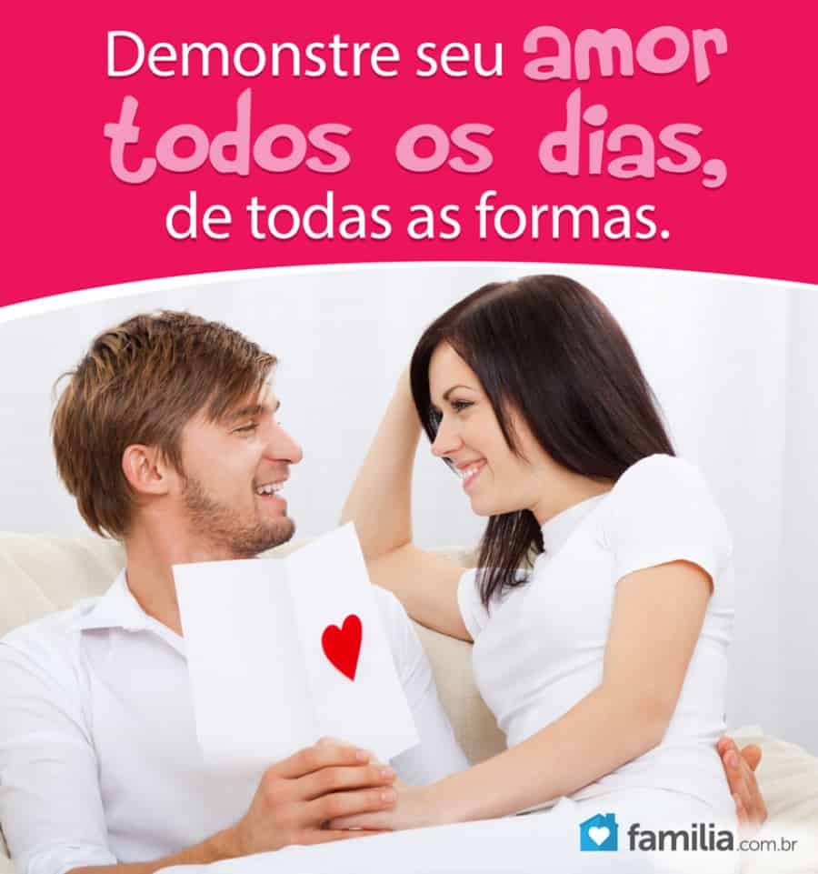 10 formas de demonstrar amor e conquistar o cônjuge todos os dias | Familia